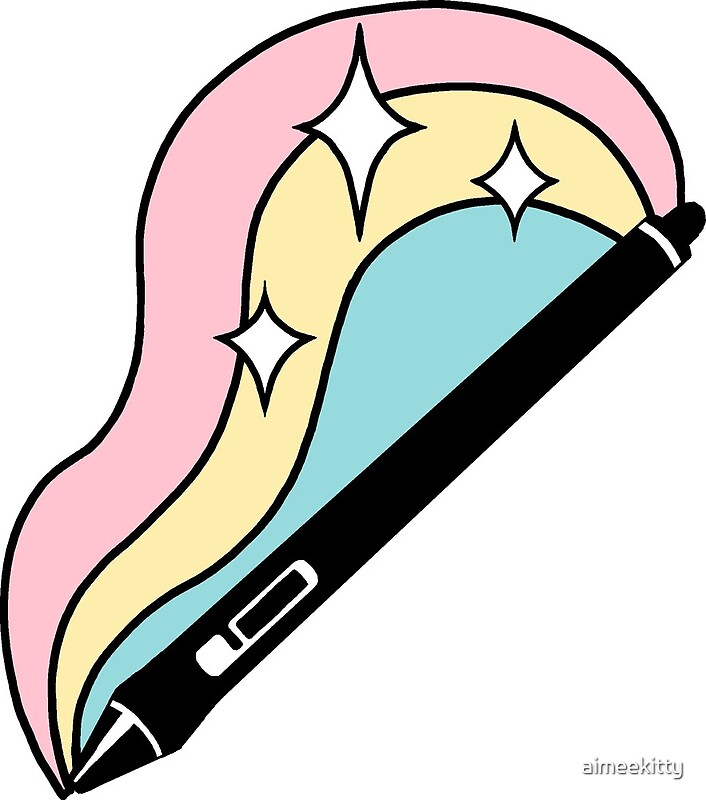"Magical Artist Stylus" by aimeekitty | Redbubble