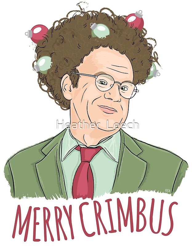 "Merry Crimbus" by Heather Leech | Redbubble