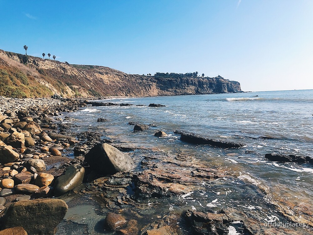 "Oceanside Cliff at Point Fermin Park" by offdutyplaces | Redbubble
