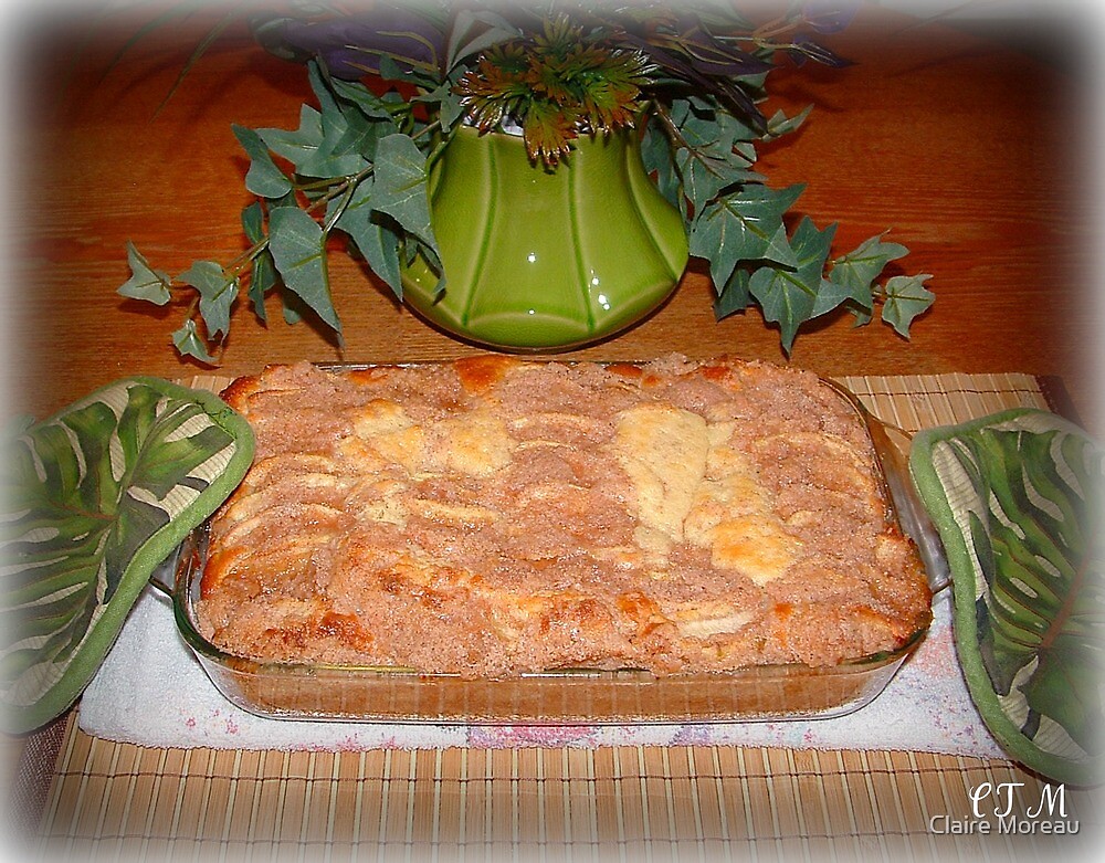 "APPLE STRUDEL COFFEE CAKE" by Claire Moreau | Redbubble