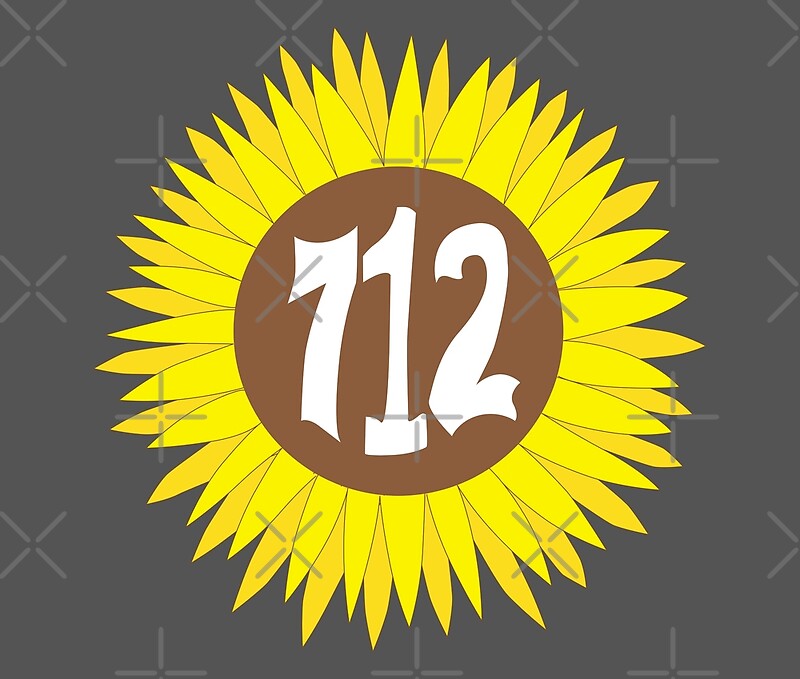 "Hand Drawn Iowa Sunflower 712 Area Code" by itsrturn | Redbubble