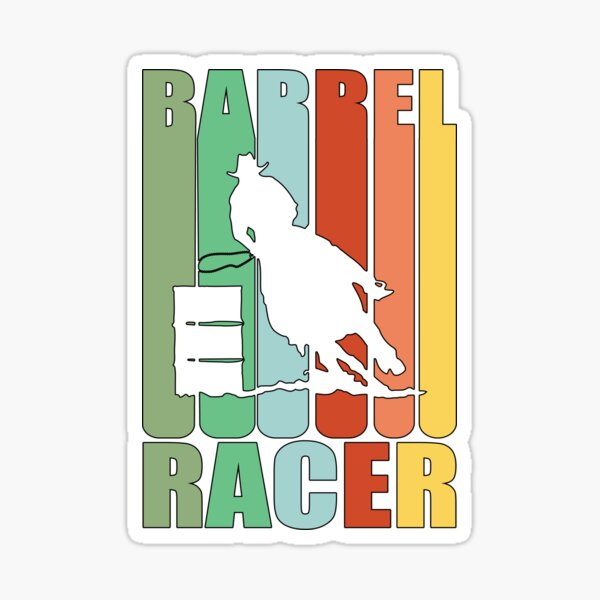 Barrel Racing Stickers | Redbubble