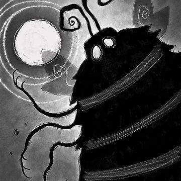 ""Bee-He-Moth’" Cryptid Bee Moth Bug Monster" Art Print for Sale by ...