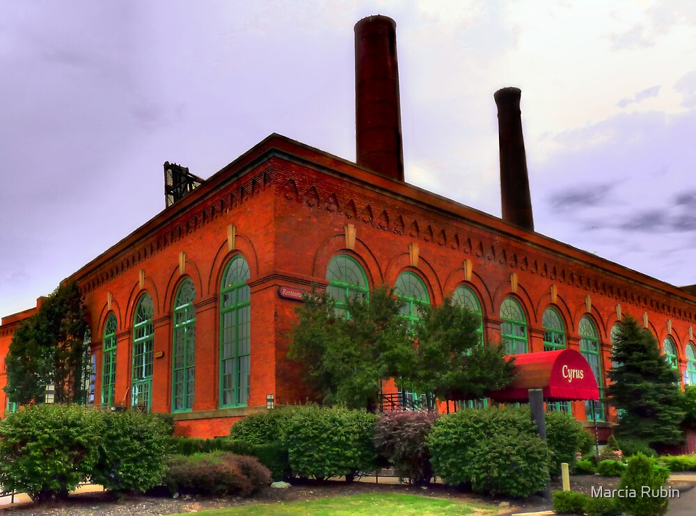 "the old Powerhouse in the Cleveland Flats" by Marcia Rubin | Redbubble