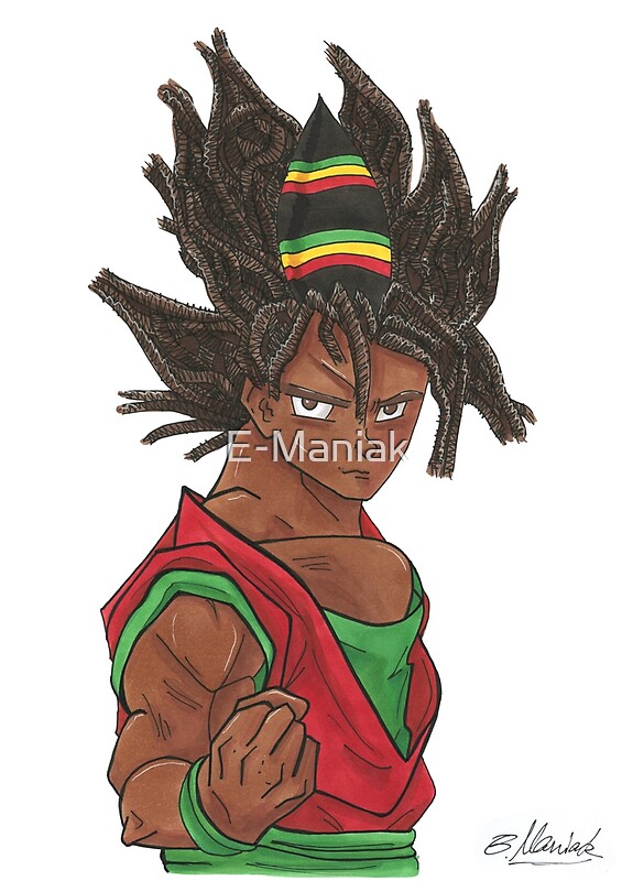 "Rasta Goku Super sayan" by E-Maniak | Redbubble