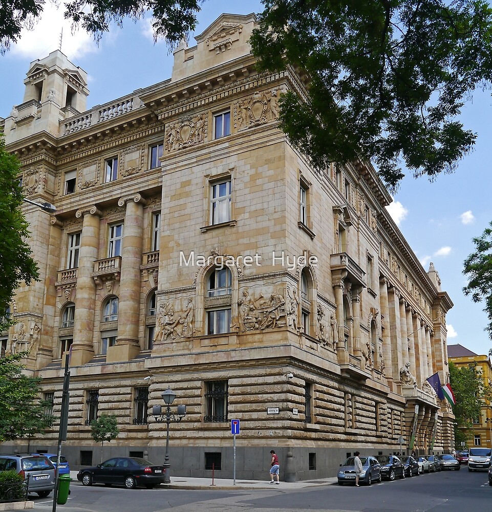 "Hungarian National Bank Building, Budapest, Hungary" by Margaret Hyde ...