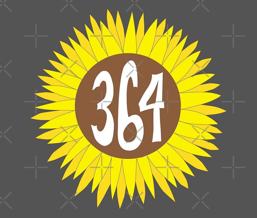 "Hand Drawn Kentucky Sunflower 364 Area Code" by itsrturn | Redbubble