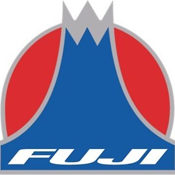 "Retro Fuji Bikes logo" Sticker for Sale by Celian Cadet | Redbubble
