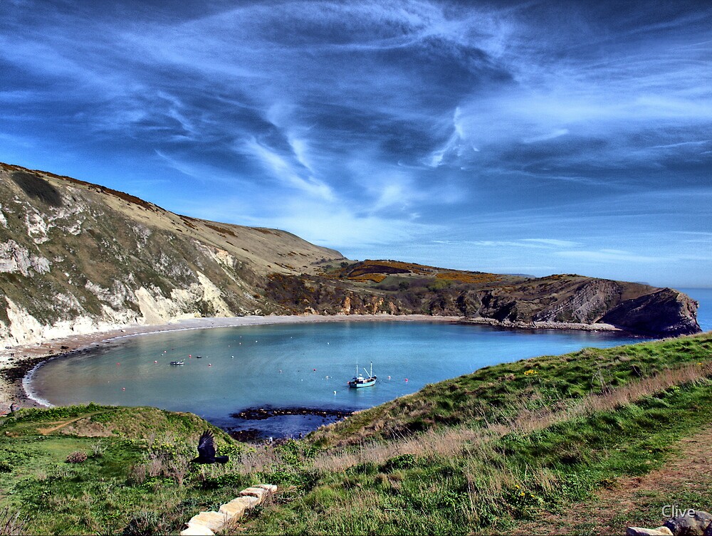 "Lulworth Cove" by Clive | Redbubble