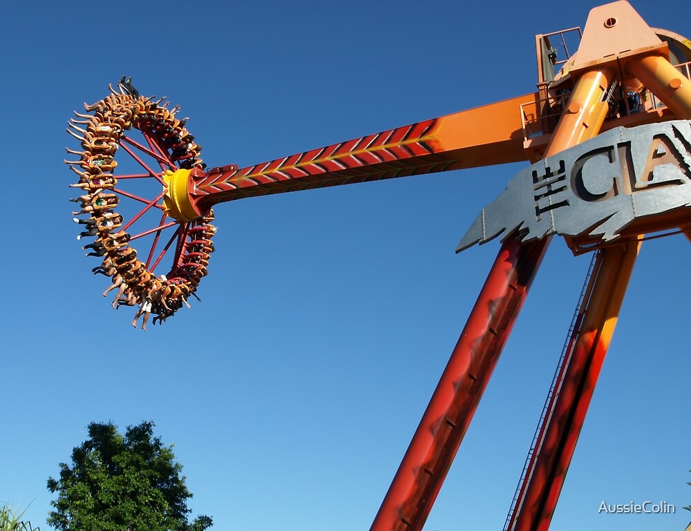 "WILD RIDE (THE CLAW)" by Colin Van Der Heide | Redbubble