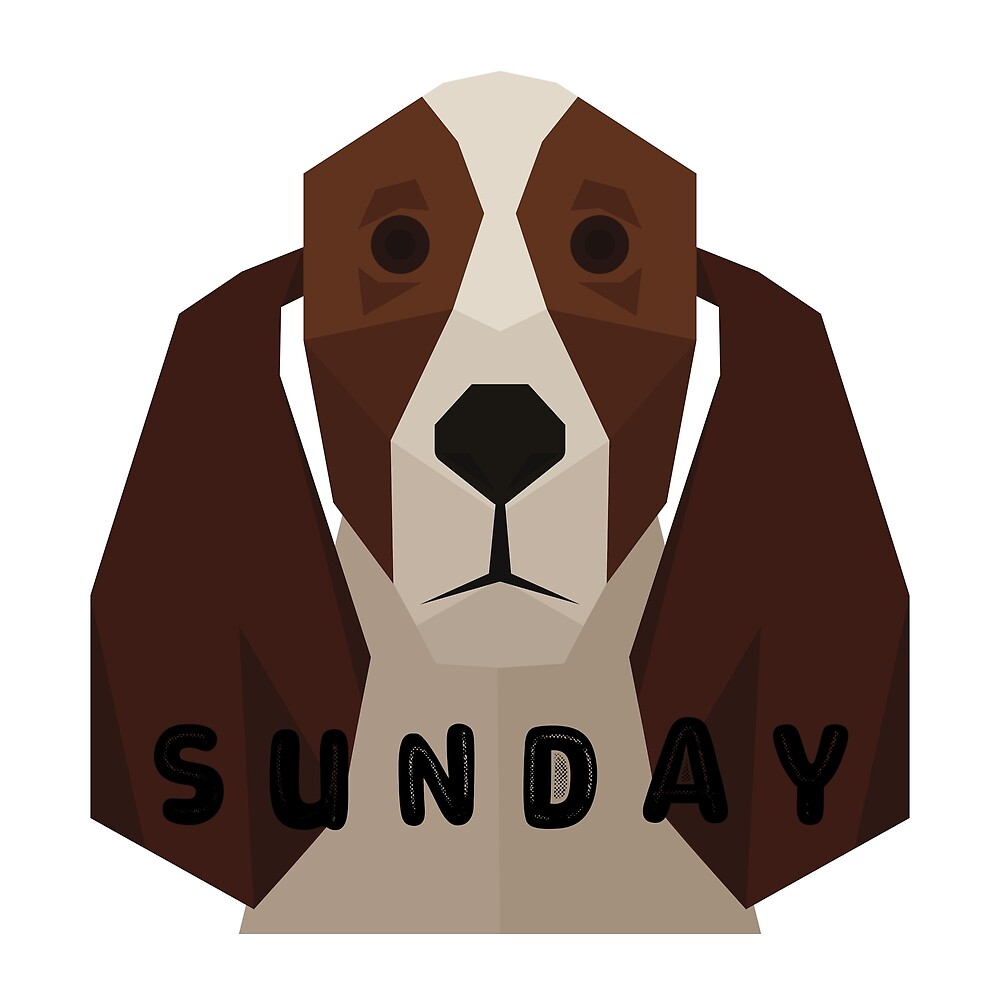 "Sunday Dog" by Gail-Z | Redbubble