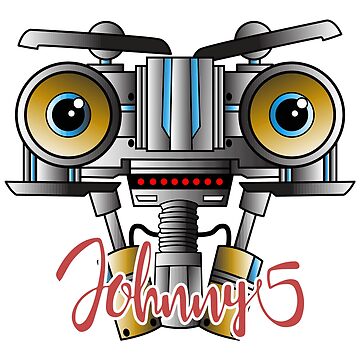 "Johnny 5 Short Circuit" Art Board Print for Sale by woodpeckerbeat ...