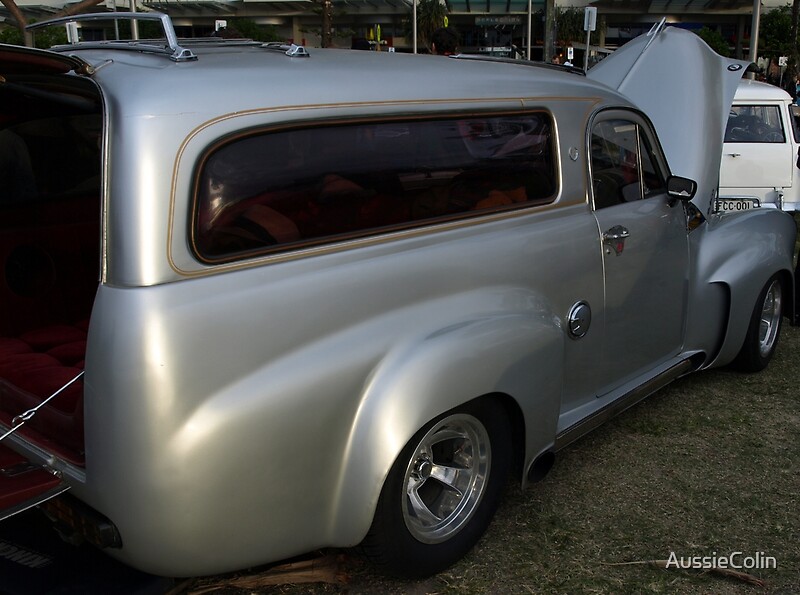 "FJ HOLDEN PANEL VAN" by AussieColin | Redbubble