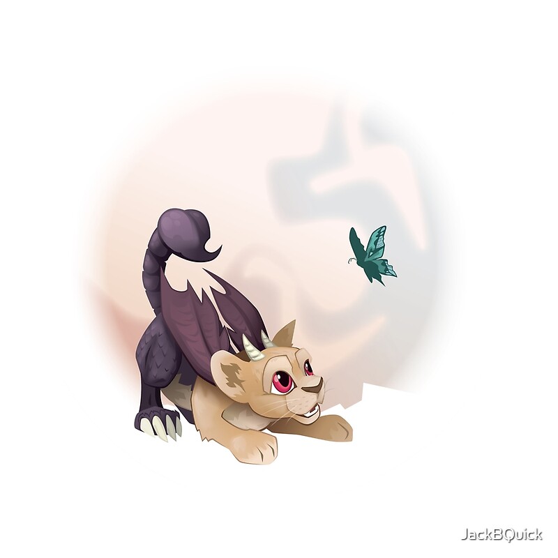 "Cute baby Manticore" by JackBQuick | Redbubble
