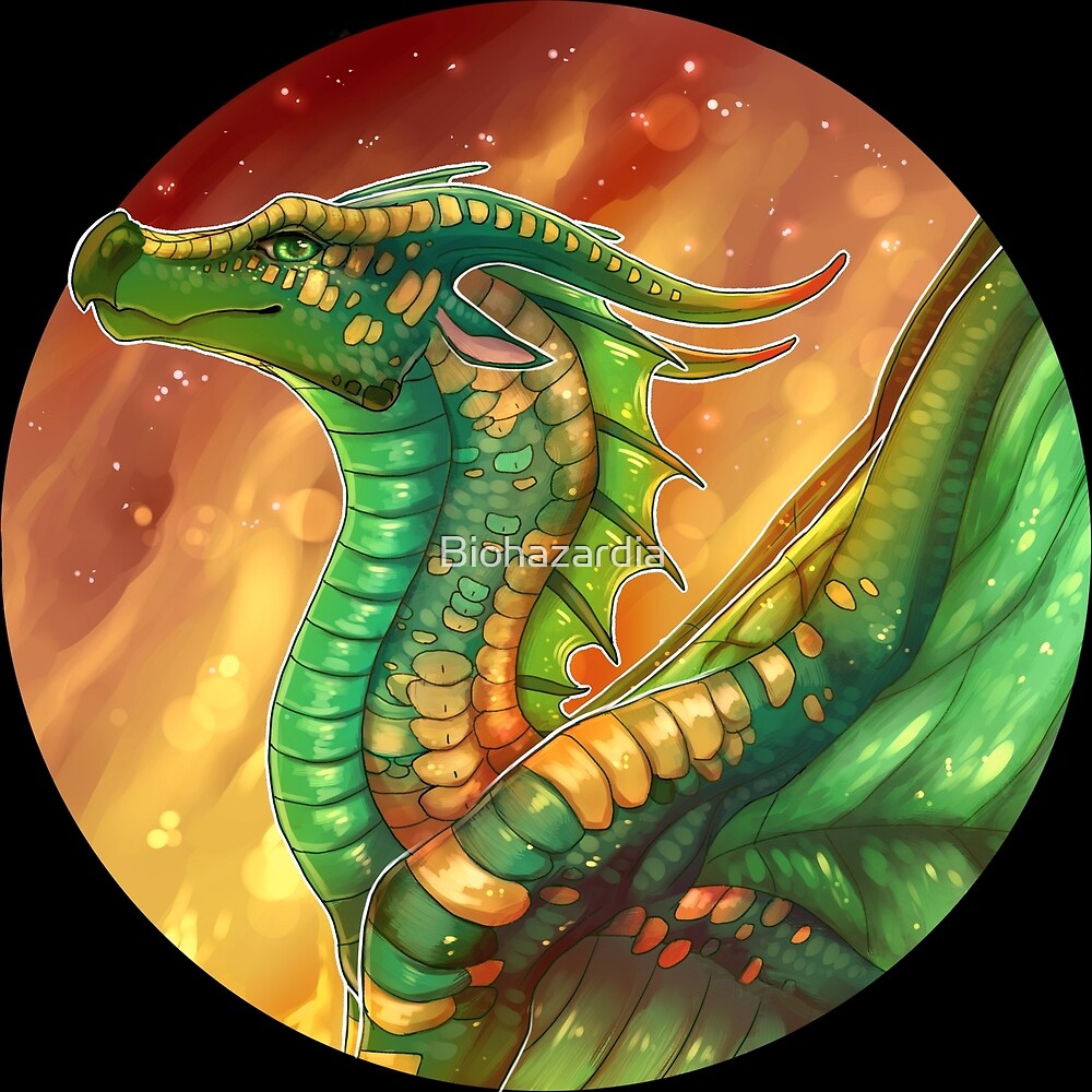 "Wings of Fire - Sundew" by Biohazardia | Redbubble
