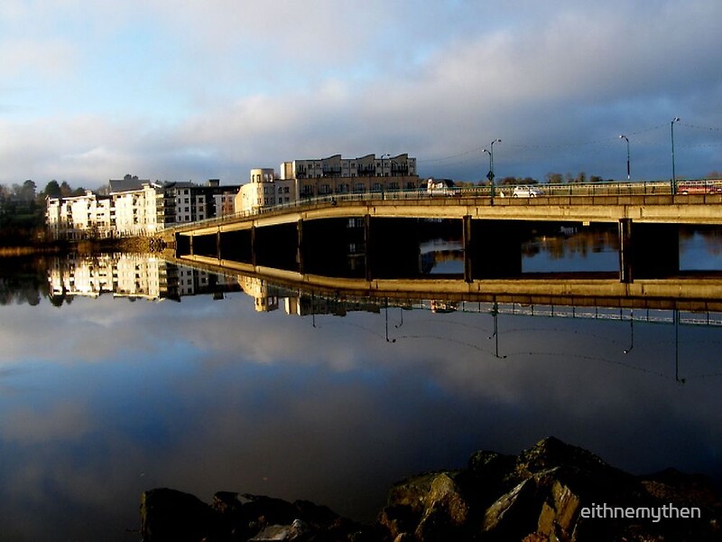 "The Bridge at New Ross, Co. Wexford.." by eithnemythen | Redbubble