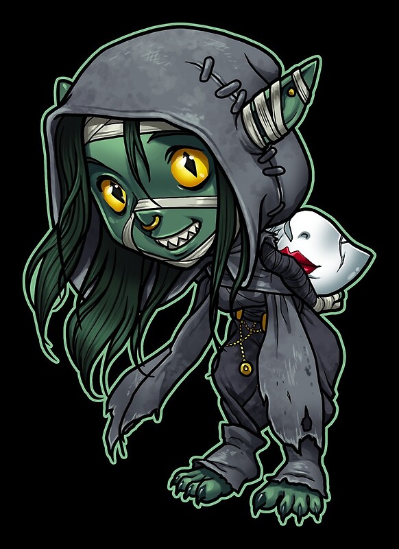 "Nott the Brave Chibi" by Julia Lichty | Redbubble