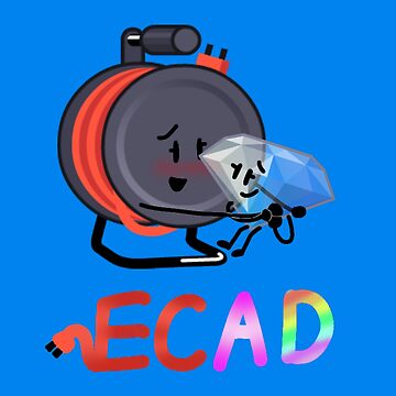 "OSO BFB BFDI Extension Cord and Diamond" Art Board Print for Sale by ...