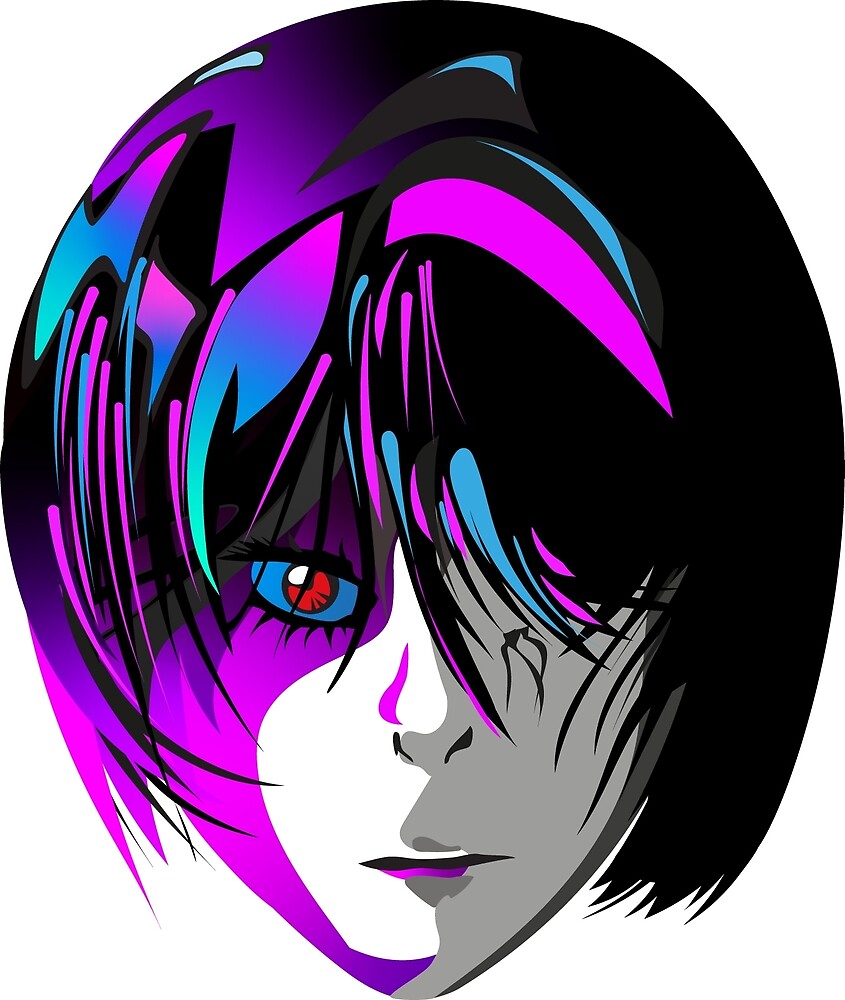 "Cyberpunk stare" by rediff | Redbubble