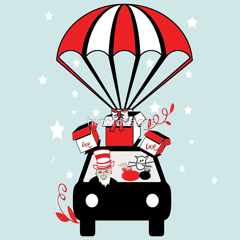 "santa drive " by hutofdesigns | Redbubble