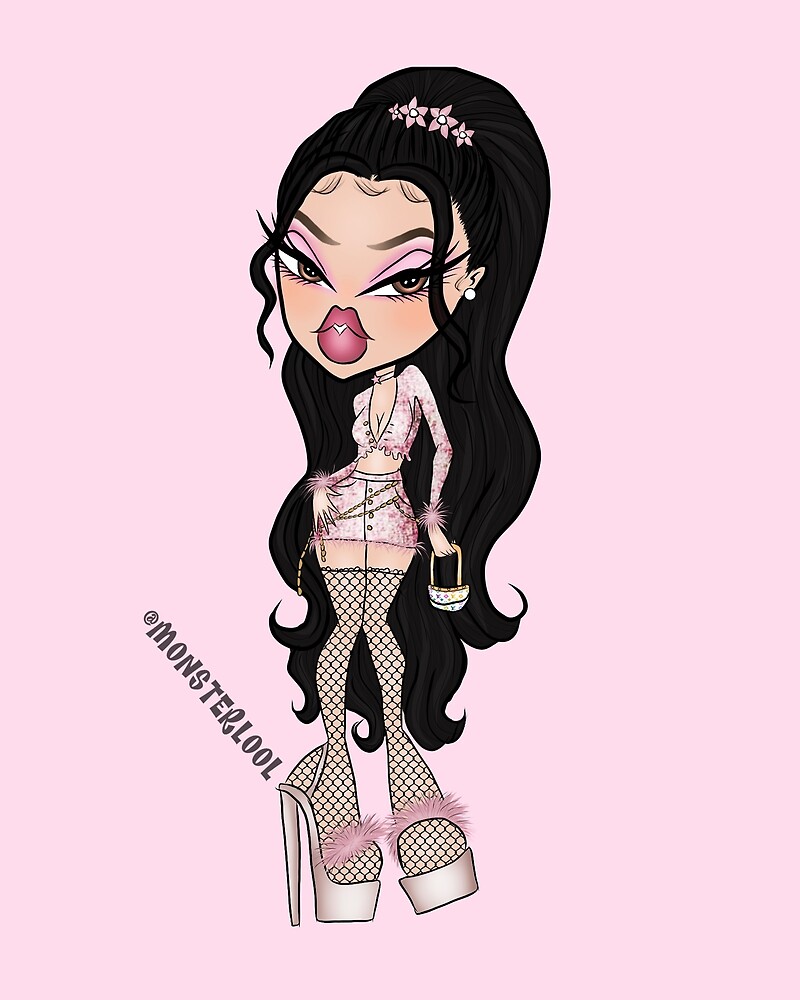 "Bratz Jade Drawing By Monsterlool" by Monsterlool | Redbubble