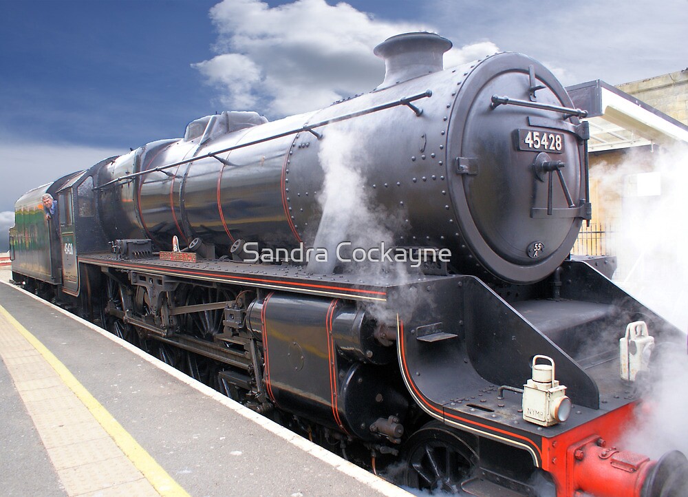 "The "Eric Treacy" Steam Train, Whitby, North Yorkshire, England" by ...