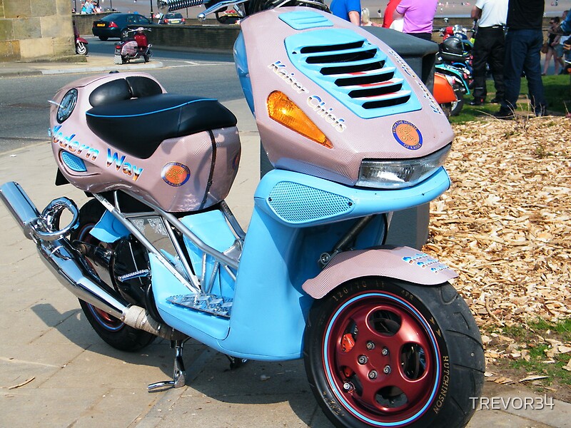 "Kaiser Chiefs scooter" by TREVOR34 | Redbubble