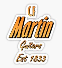 Martin Guitar: Stickers | Redbubble