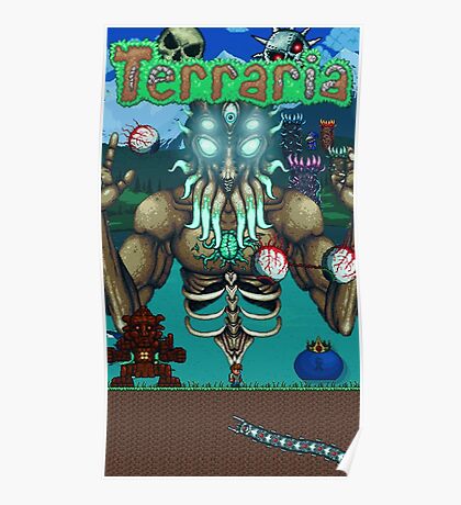 Terraria Game Posters | Redbubble