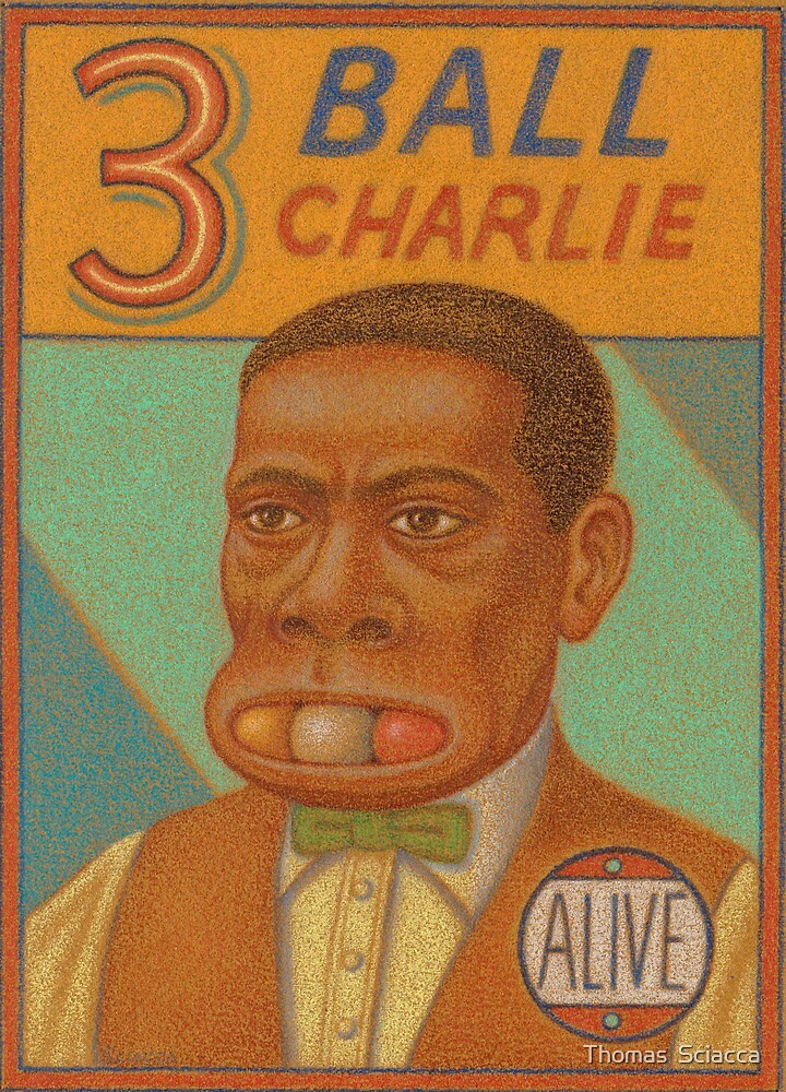 "3 Ball Charlie" by Thomas Sciacca | Redbubble
