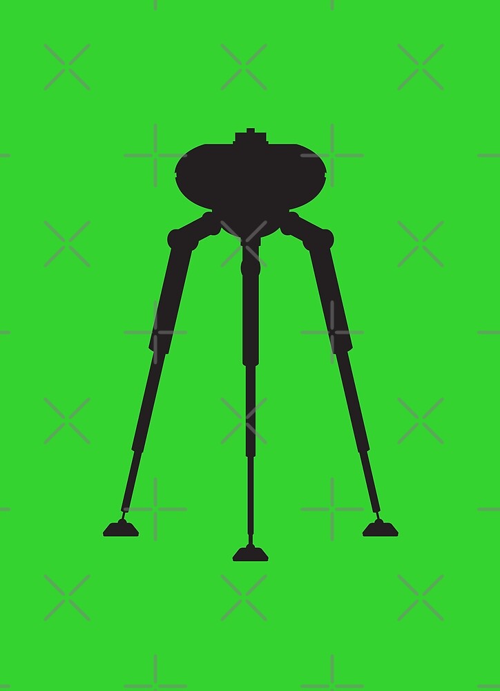 "Three-Legged Alien Transport Machine" by ChrisOrton | Redbubble