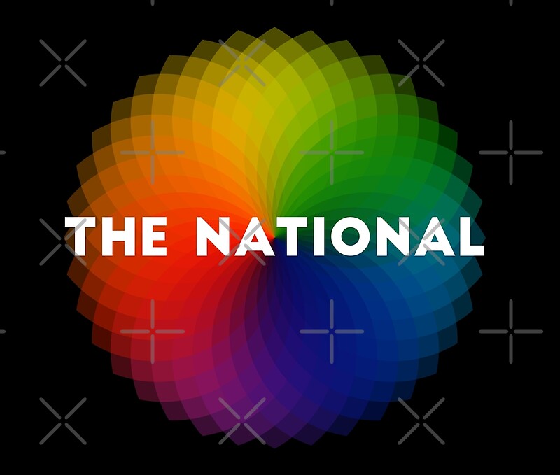 "The National Band Logo Colour Wheel" by TheN | Redbubble