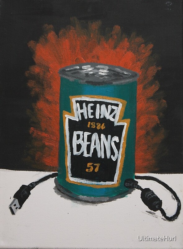 "USB Beans" by UltimateHurl | Redbubble