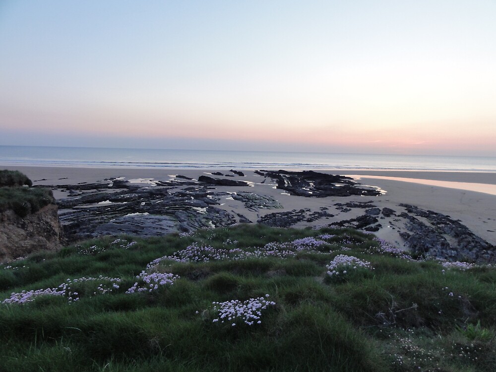 "crooklets beach bude cornwall" by ANNA MUSSON | Redbubble