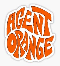 Agent Orange Stickers | Redbubble