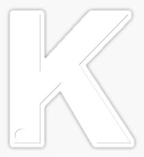 Letter K: Stickers | Redbubble