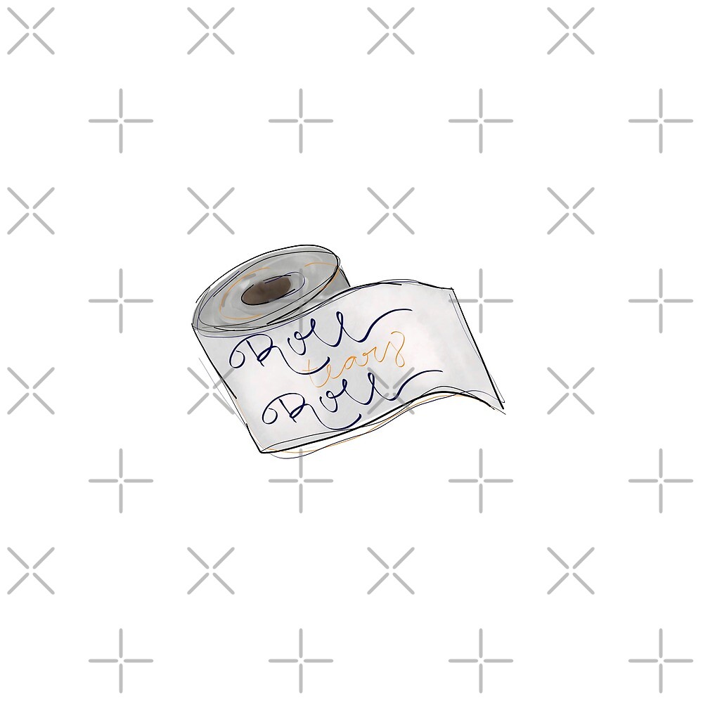 "Roll Tears Roll" by Red Mare Market | Redbubble