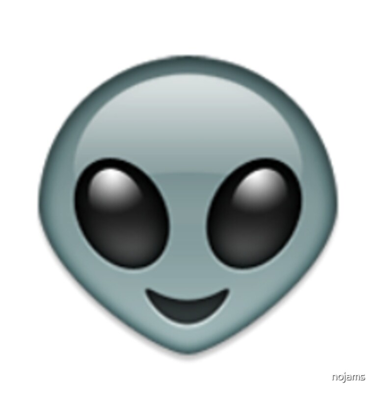 Alien Emoji: Posters | Redbubble