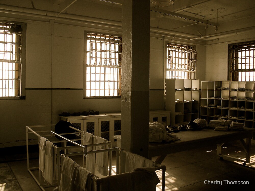 "Inside Alcatraz" by Charity Thompson | Redbubble