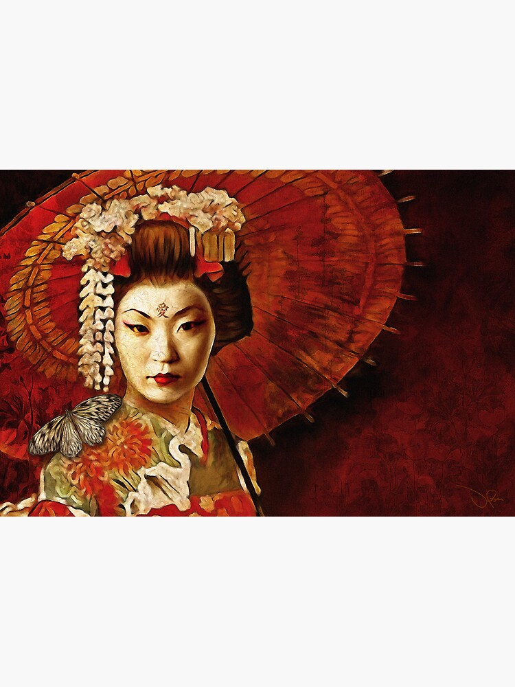 "Geisha" Poster by donovanj1 | Redbubble