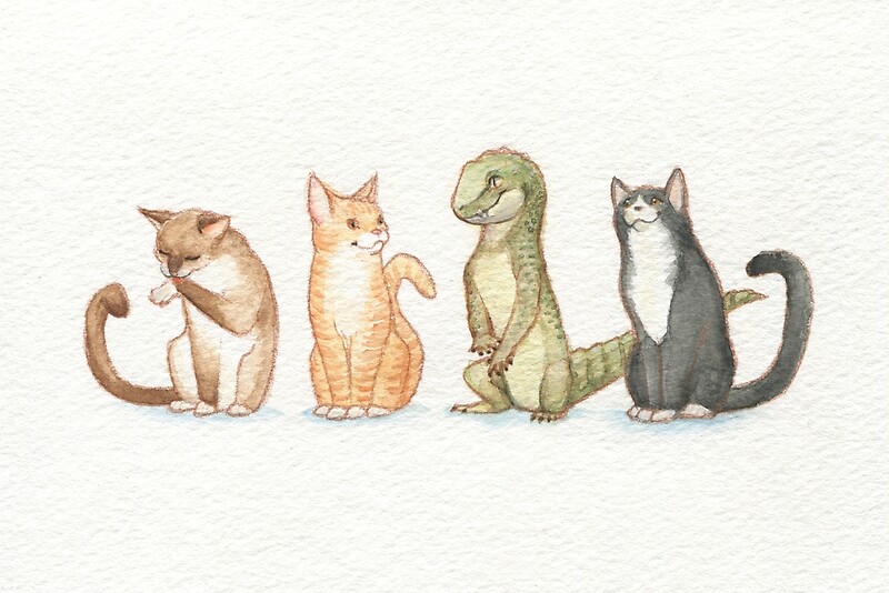 "Cat Croc" by Amaruuk | Redbubble