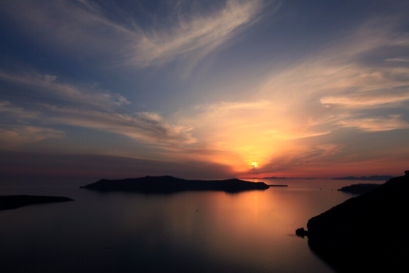 "Santorini Drama - Thira, Santorini" by Ben Prewett | Redbubble