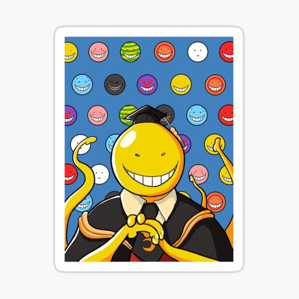 Koro Sensei Stickers | Redbubble