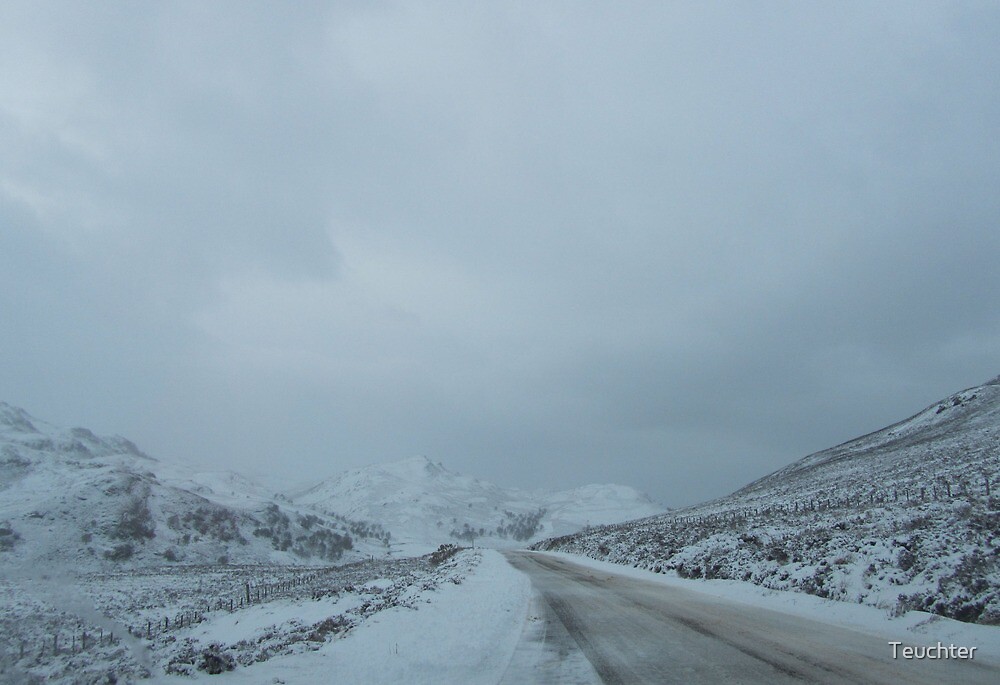 "Cloudy snowy day in Scotland." by Teuchter | Redbubble