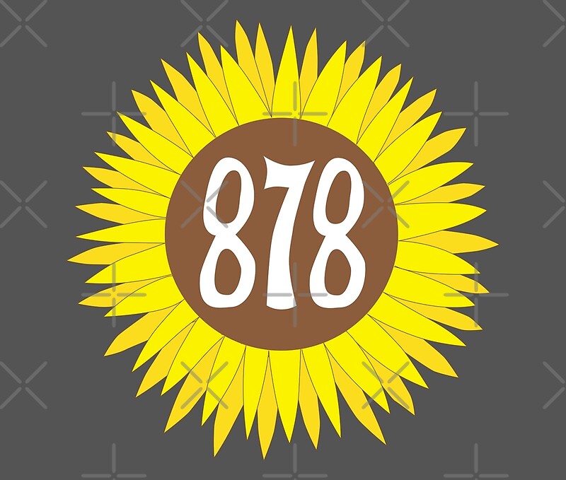 "Hand Drawn Pennsylvania Sunflower 878 Area Code" by itsrturn | Redbubble