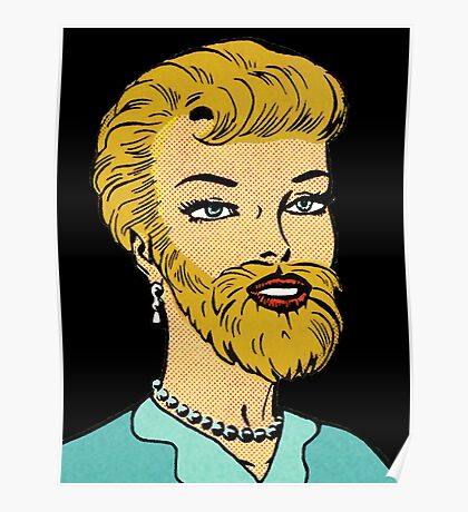 Pósters: Bearded Lady Circus | Redbubble