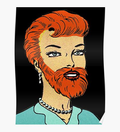 Pósters: Bearded Lady Circus | Redbubble