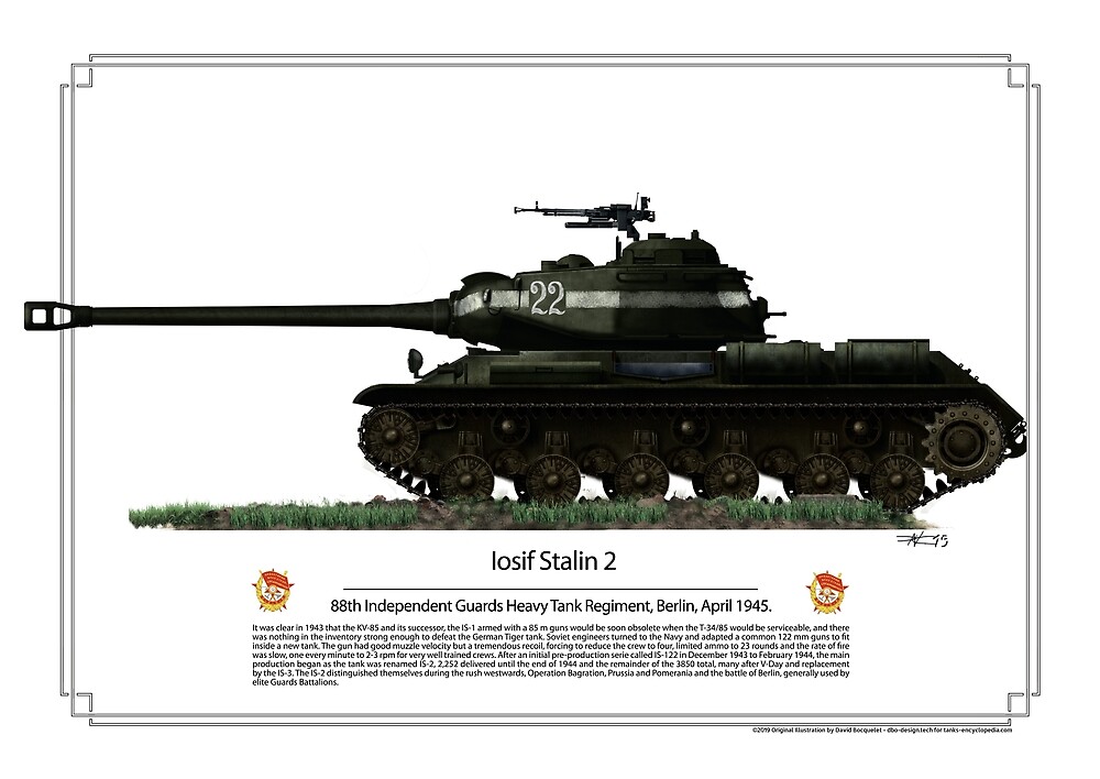 "IS-2" by TheCollectioner | Redbubble