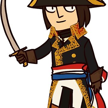 "Tiny Napoleon" Sticker for Sale by annmonster | Redbubble