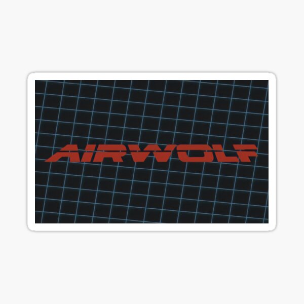 Airwolf Stickers | Redbubble